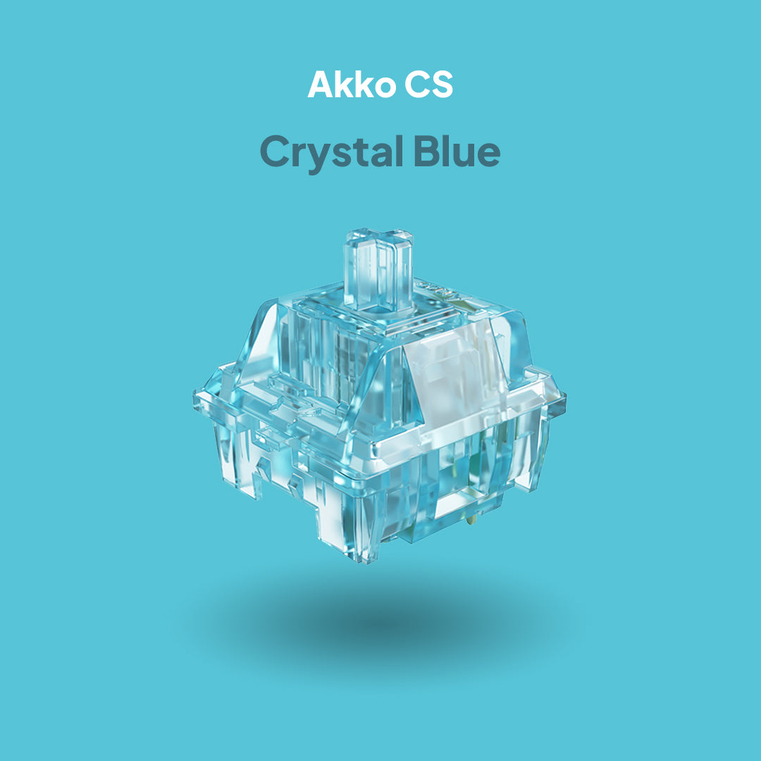 Akko CS Crystal Blue x45 /3 Pin