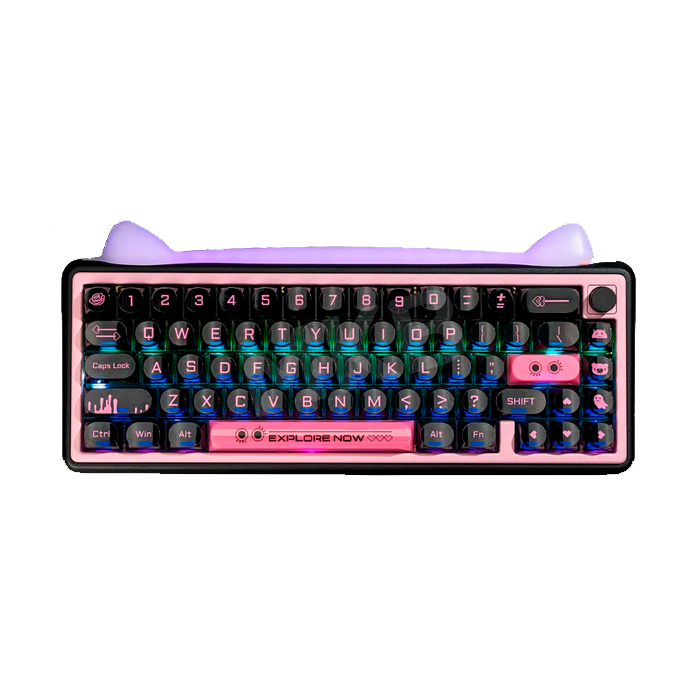 Paw65% Teclado Aluminio Inalámbrico